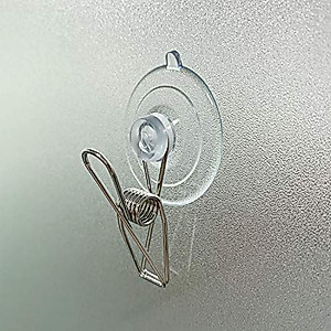 JZMYXA Suction Cup Clip, Sucker Diameter 45mm,8 Pack