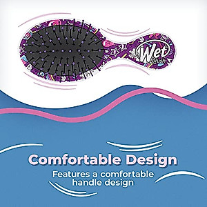Wet Brush Squirt Detangler Hair Brushes - Llama Happy Hair - Mini Detangling Brush with Ultra-Soft IntelliFlex Bristles Glide Through Tangles with Ease - Pain-Free Comb for All Hair Types