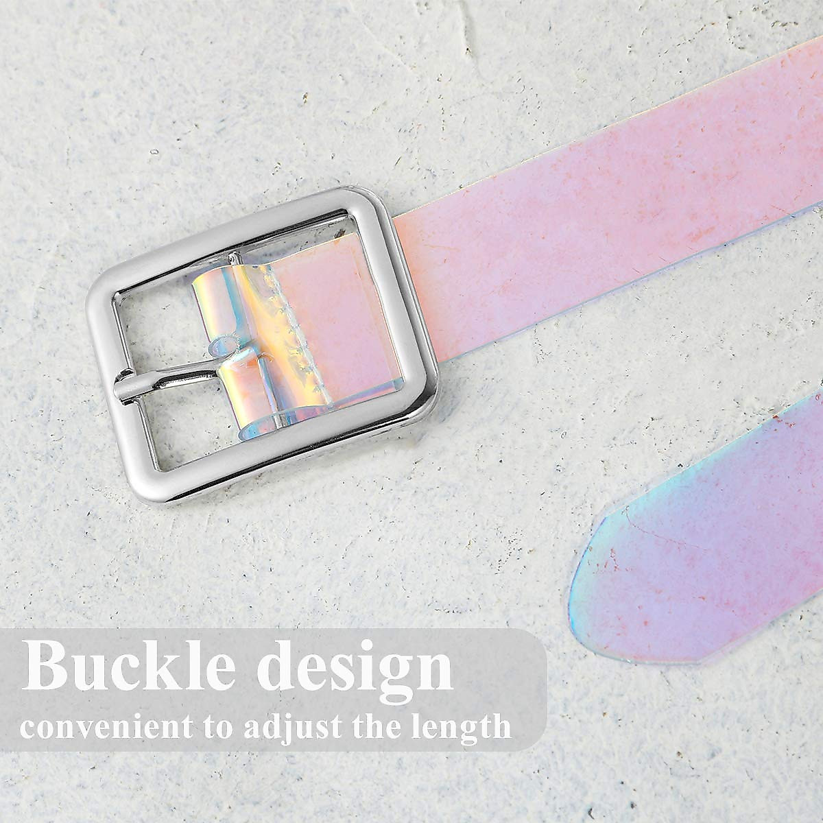 LUOEM Waist Bags Shiny PU Leather Hologram Shoulder Bag Cross-body Chest Bag for Women