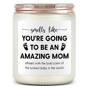 Pregnancy Announcement for Mom, New Mom Gifts, Best Gifts for Expecting Mom, Pregnancy Gifts for Expecting Mom, Mommy to be Gifts for 1st Time Mom, Baby Shower Gifts for Mom Scented Candles