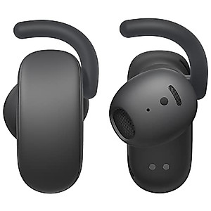 STUDIO NOD Wireless Earbuds with Personalized ANC, FREENOD Pro Wingtips for Sports, Deep Bass, Comfortable Fit, Touch Contro, Dark Grey, Aluminium Case, 24H Playtime