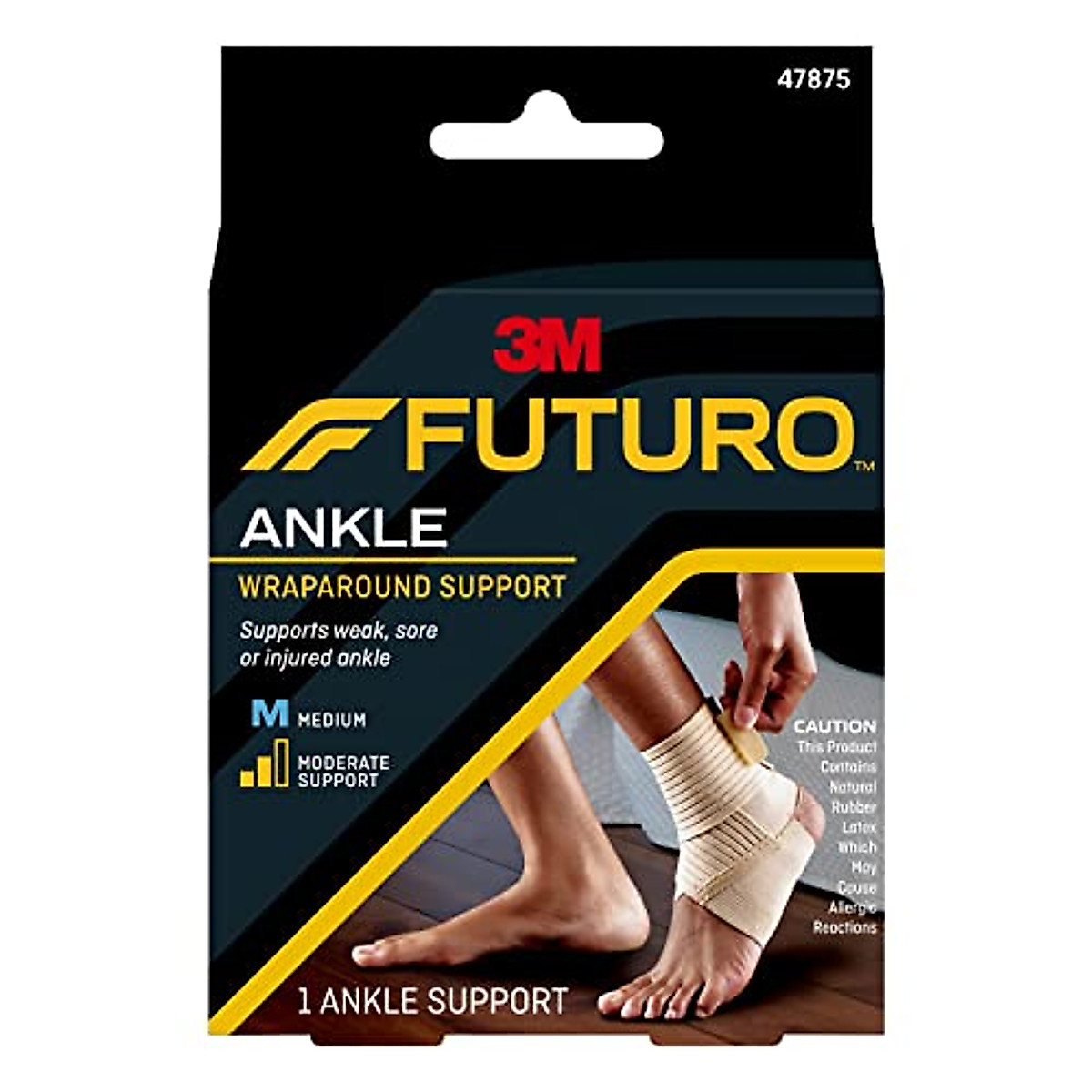 FUTURO Wrap Around Ankle Support, Medium