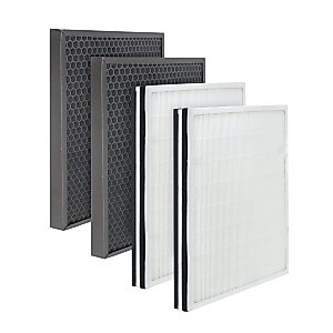 Fette Filter - FLT9200 True Hepa H13 Air Purifier Filter H and Carbon Combo Pack Compatible with FLT9200 for AC9200 AC9200WCA Air Purifier 2 True HEPA & 2 Carbon Filter Included.