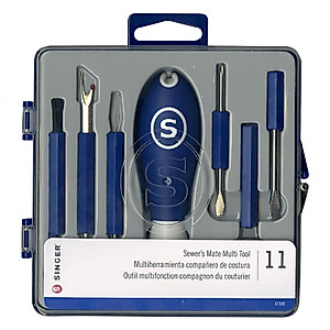 SINGER 47300 Sewer's Mate Multi Tool - 11 Tools in one Storage case