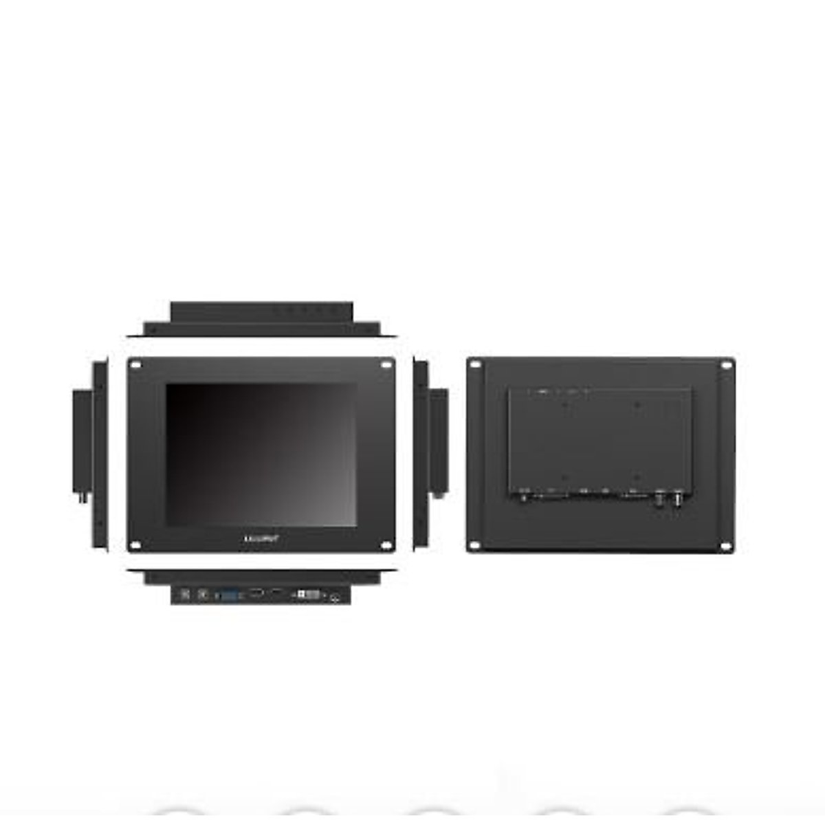 LILLIPUT 9.7" TK970-NP/C/T Model B 5 wire resistive touch with option open frame Industrial Monitor HDMI, VGA, DVI & A/V inputs