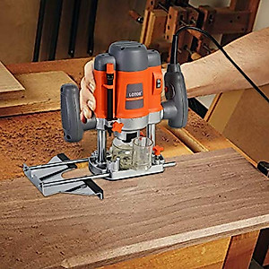 Lotos ER001 Electric Plunge Wood Router with Edge