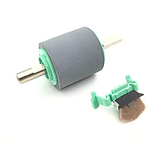 OKLILI LD6187001 PUR-A0001 SP-A0001 LD6092001 Paper Pickup Separation Roller Pad Compatible with Brother ADS-2000W ADS-2100W ADS-2500W ADS-2600W