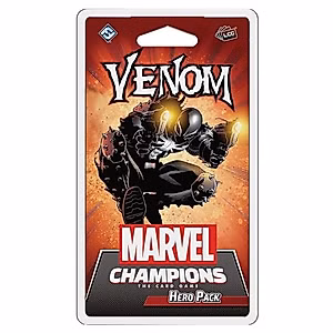 Marvel Champions The Card Game Venom HERO PACK - Superhero Strategy Game, Cooperative Game for Kids and Adults, Ages 14+, 1-4 Players, 45-90 Minute Playtime, Made by Fantasy Flight Games