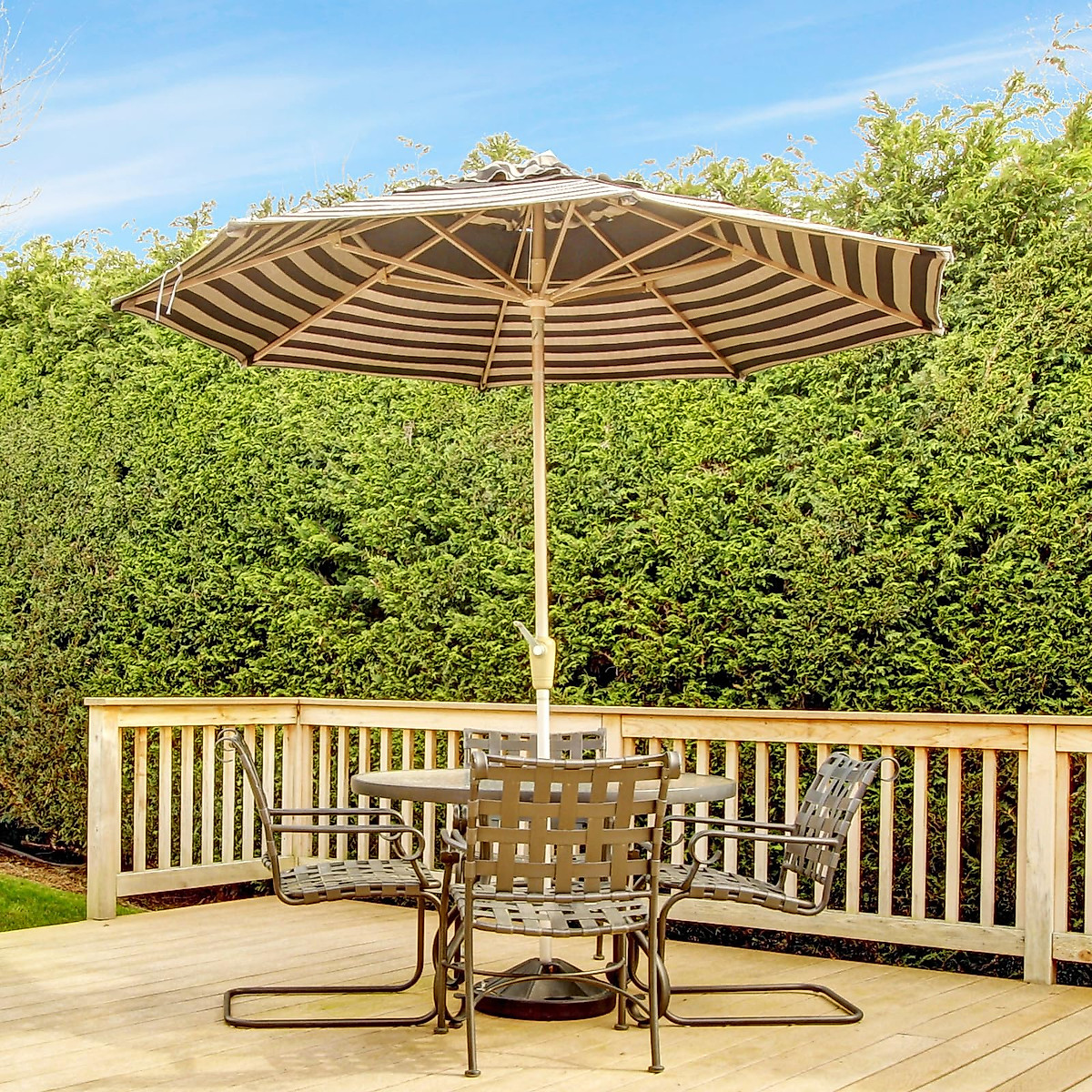 LukLoy 2" Wide Vinyl Straps for Patio Chairs Repair 20ft Long Patio Garden Furniture Replacement Straps with 20 Rivets, Black