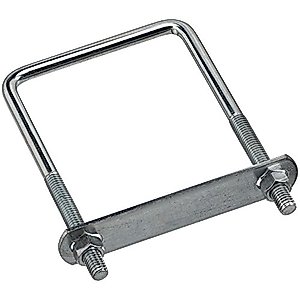 National Hardware N245-019 2192BC Lumber Size Square U Bolt in Zinc plated