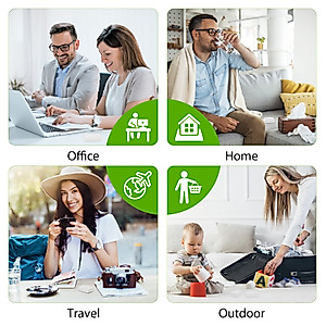 7 Pieces Pill Organizer Reusable Pocket Pill Case Portable Open Pill Pouch Silicone Small Pill Box Pill Container Pill Holder Pill Bags Organizing Medication, Vitamins, and Tablets for Travel (White)