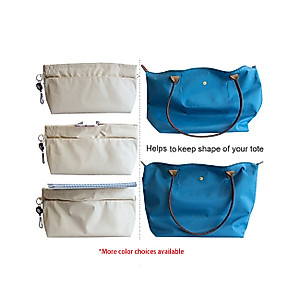 Dahlia Women's Purse Organizer - Convenient Insert for Tote - Dots