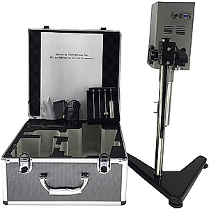 CNYST Viscometer Rotational Viscosity Meter with Range 20 to 2,000,000mPa·s Adjustable S Peed 0.3、0.6、1.5、3、6、12、30、60 4 Spindles Code L1 L2 L3 L4 LCD Screen Display