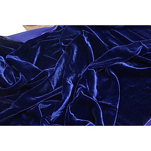 Royal Velvet Navy, Fabric by the Yard