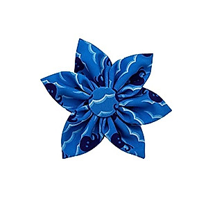 H&K Pet Pinwheel | Octopus Garden (Large) | Velcro Collar Accessory for Dogs/Cats | Fun Pet Pinwheel Collar Attachment | Cute, Comfortable Pet Accessory