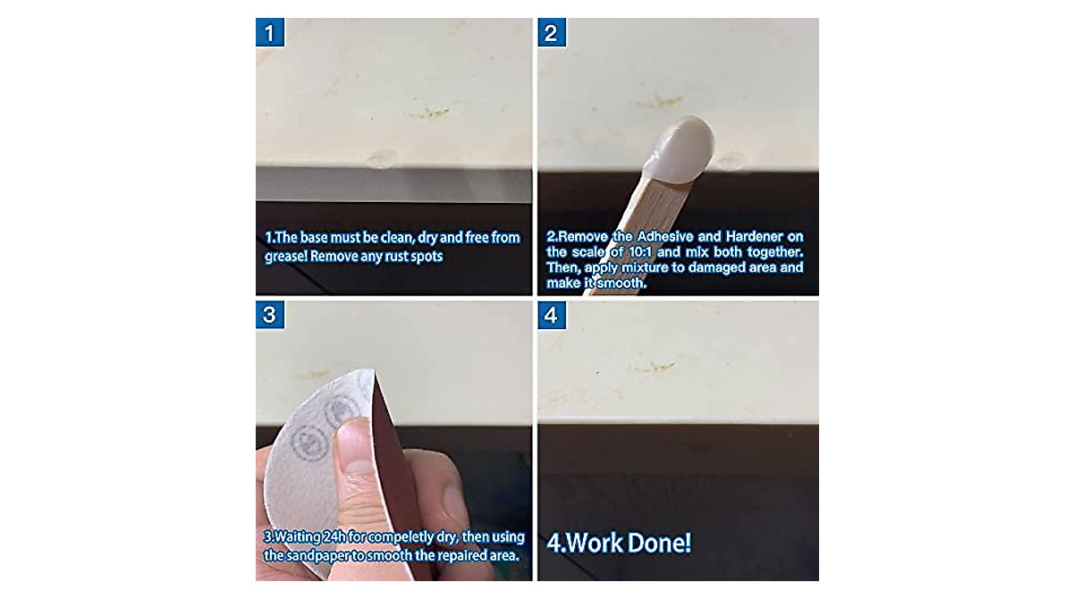 Quartz Countertop Repair Kit - Perfect Granite & Marble Fix