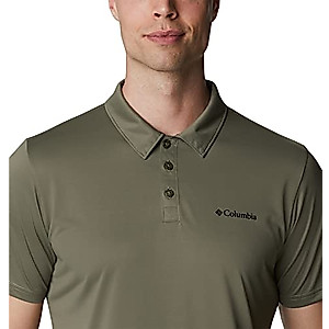 Columbia Men's Hike Polo, Stone Green, Medium