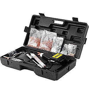 Mophorn Dent Puller Stud Welder Dent Repair Kit 110V Stud Welder Kit 800 VA Spot Welder 1000 Nails for Car Body Panel
