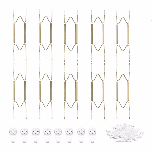 Apint Plate Hanger Plate Dish Display Plate Hangers For The Wall Decoration- (10 Pack) (10inch/10pcs)