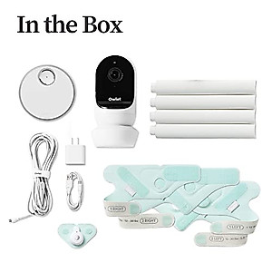 Owlet Dream Duo 2 Smart Baby Monitor - 1080p HD Video Baby Monitor with Dream Sock - Baby Foot Monitor and Sensor Tracks Heartbeat and Oxygen Levels in Infants and Newborns