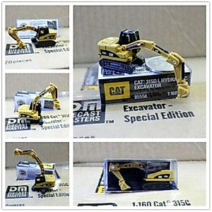 YUNWAY 1:160 N Scale Vehicles, Mini N Scale Trains, Alloy Construction Vehicle Model for N Scale Railroad, Train Set, Collection, Age 13+
