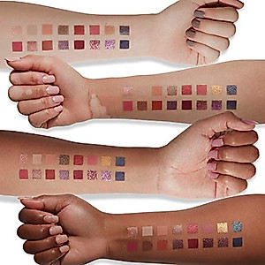 Milani Gilded Rouge Eyeshadow Palette - Eye Shadow Palettes For Intense Color Pop, 16 Hyper-Pigmented Eye Shadows