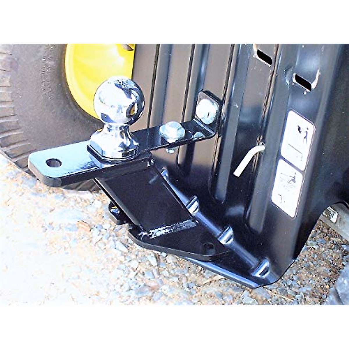 P&M Fabrication Universal Lawn Garden Tractor Hitch with Support Brace Kit Included
