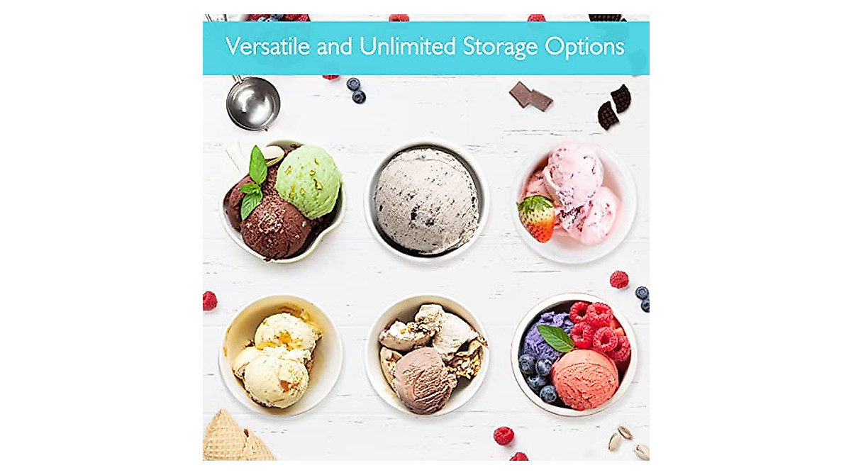 VanlonPro Ice Cream Pint Containers | BPA-Free & Reusable