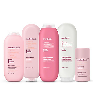 Method Body Wash, Pure Peace, Paraben and Phthalate Free, Biodegradable Formula, 28 oz (Pack of 1)