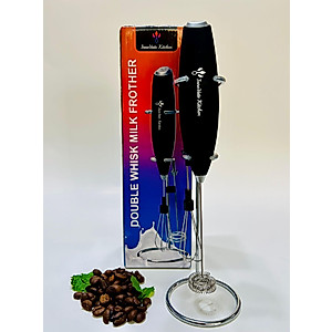 Double Whisk Milk Frother