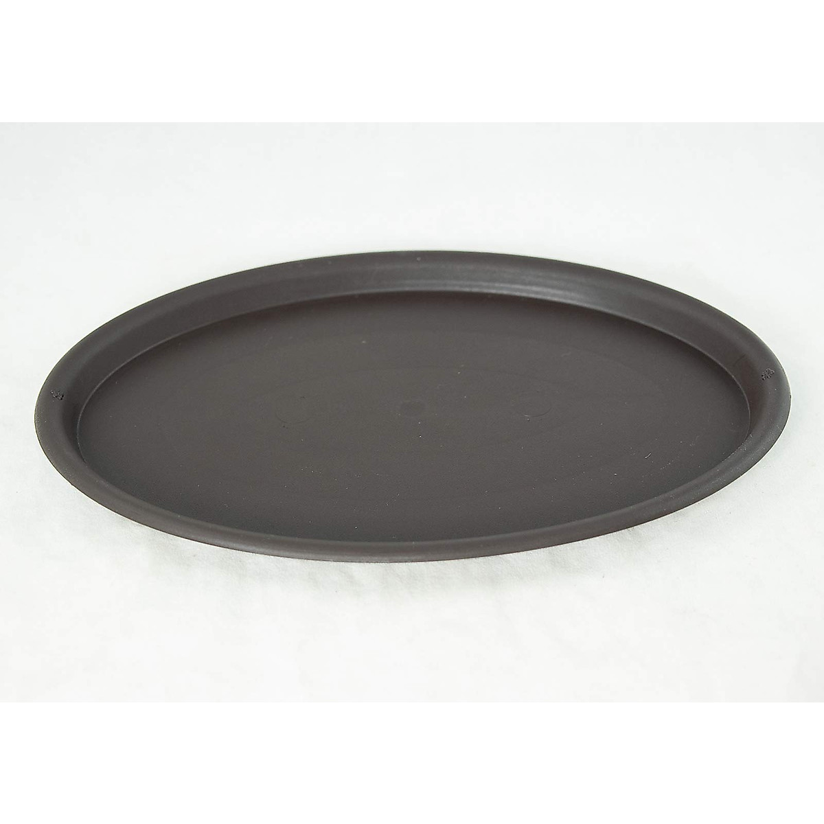 Oval Plastic Humidity/Drip Tray for Bonsai Tree 14"x 9.75"x 0.5"- Brown