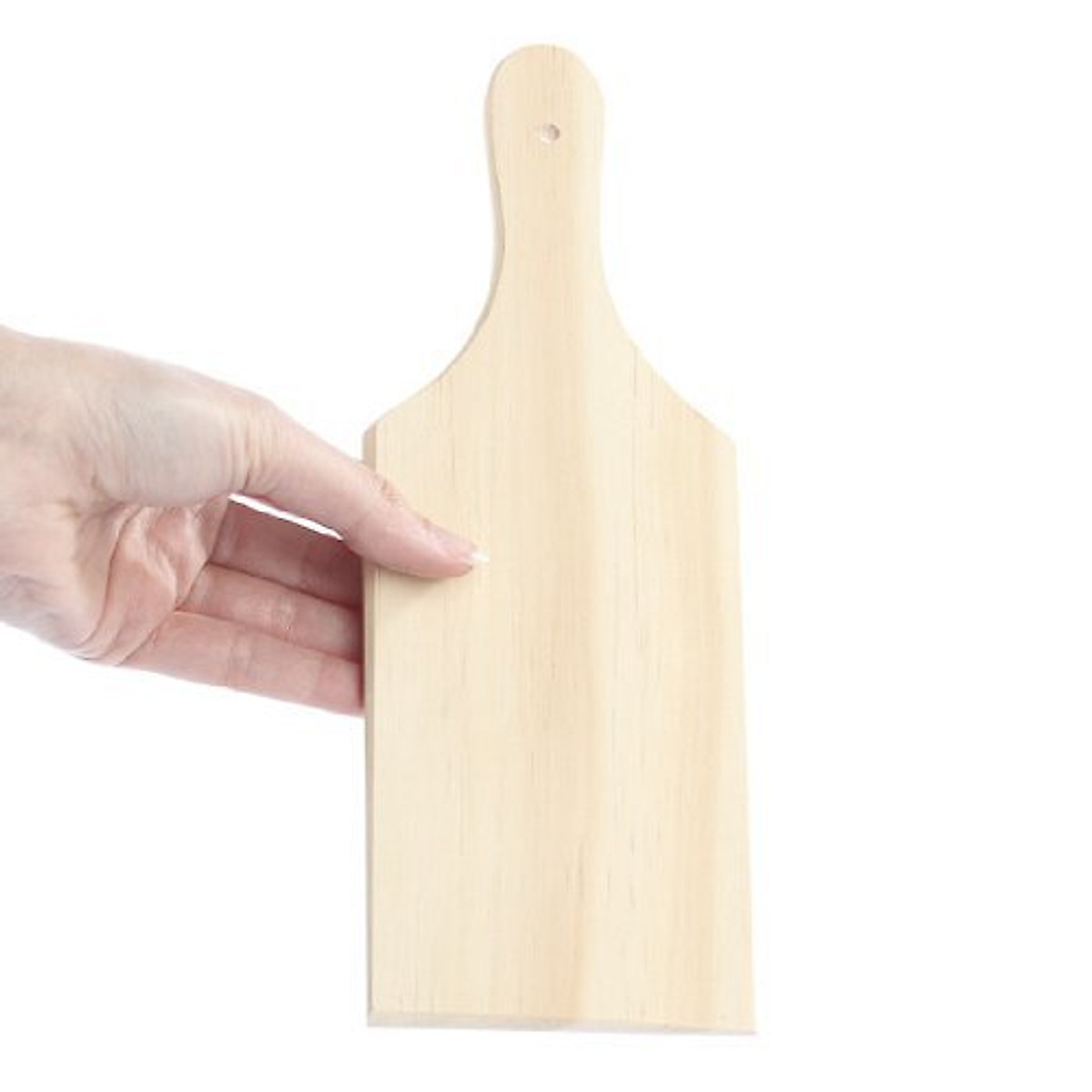 Package of 4 Unfinished Wooden Mini Cutting Boards for Decorating and Crafting