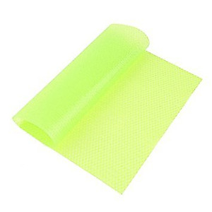 JINDIN Kitchen Refrigerator Pads Fridge Mat Shelf Liner Drawer Table Placemats Fridge Pad Keeping Vegetables Fruits Fresh 4pcs/lot Green