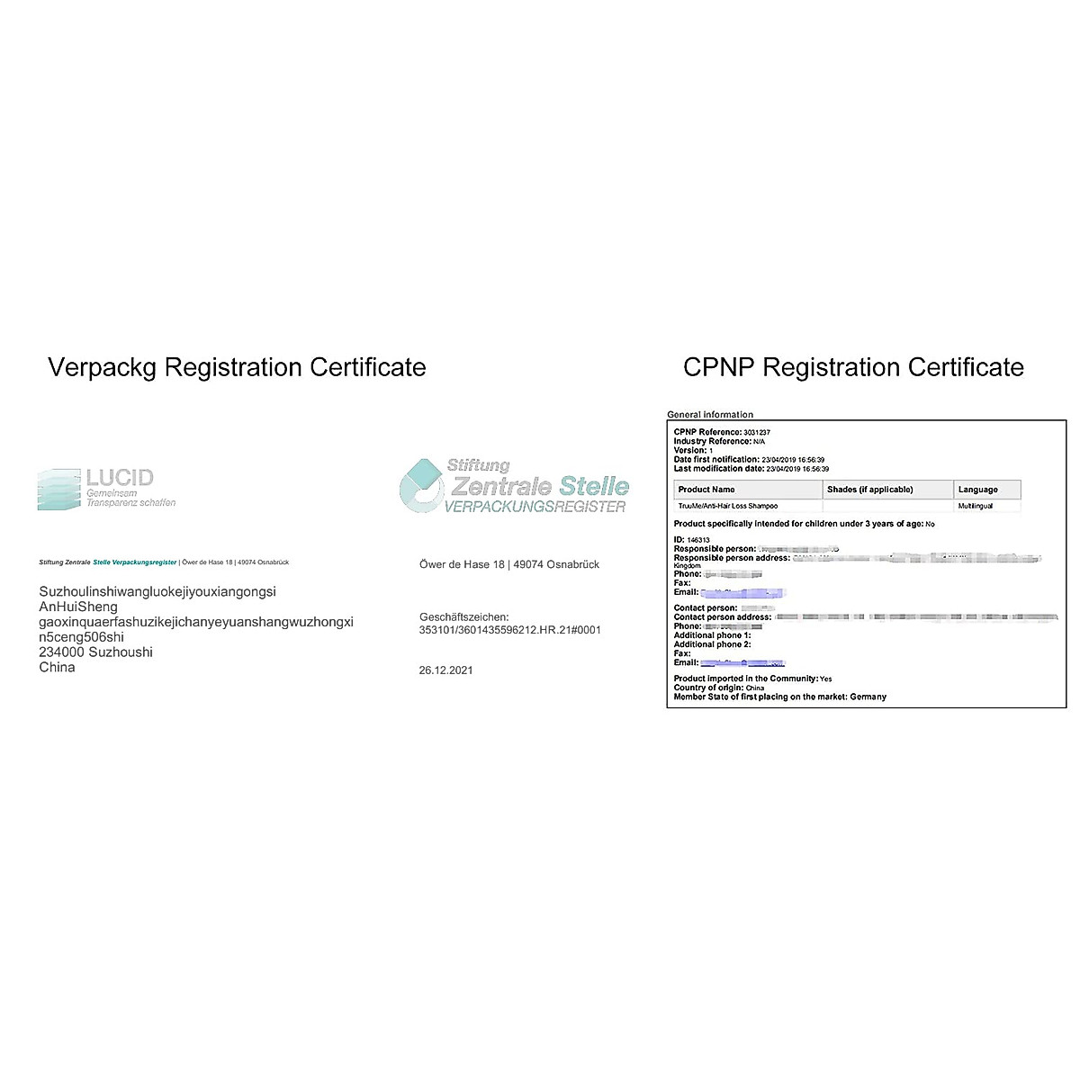 TruuMe Hair Growth Shampoo, Anti Hair Loss Shampoo, Helps Stop Hair Loss, Regrowth Shampoo for Men & Women, 220mL