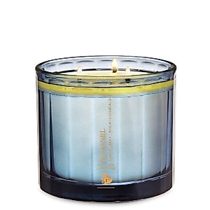White barn Bath and Body Works Flannel 3-Wick Candle 14.5 Ounce