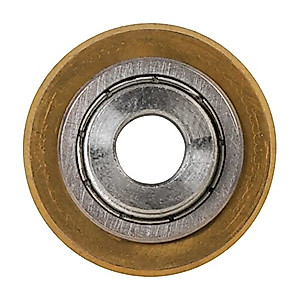 QEP 21125 QEP Tungsten-Carbide, Tile Cutter Replacement Wheel for Models 10630 and 10900, 7/8-Inch, Titanium-Coated