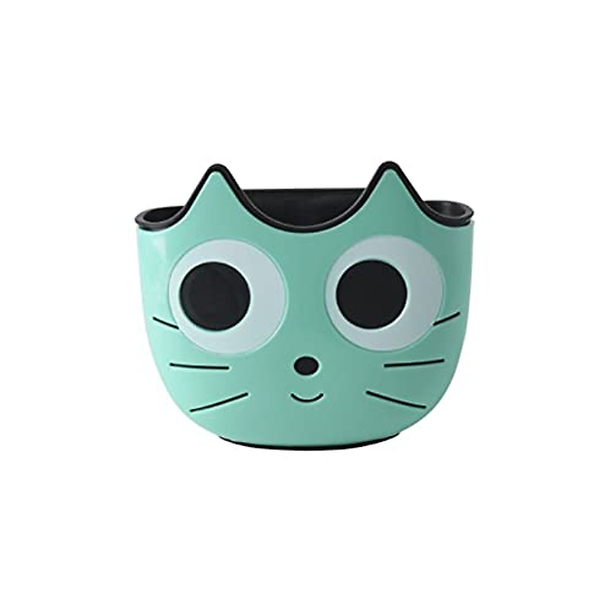 LuckyBamboo Sink Sponge Holder Hanging, Cute Gadgets Basket with Buckle for Kitchen, Bathroom, Workplace Organizer (Bule+Pink 2Pack)