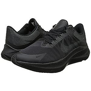 Nike Winflo CW3419-002 Mens Running Shoes (Black/DK Smoke Grey-Smoke Grey)