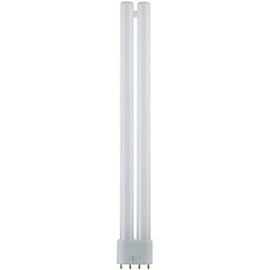 Sunlite FT24DL/835 Plug-in Twin Tube Compact Fluorescent Lamp, FT 4-Pin, 24 Watts, 1800 Lumens, 3500K Neutral White, 4-Pin (2G11) Base, 120 Volts, 1 Pack