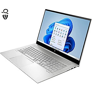 HP Envy 17 Laptop, 17.3" FHD Touchscreen Display, 12th Gen Intel Core i7-1255U, 64GB RAM 2TB SSD, Wi-Fi, Webcam, Backlit Keyboard, Fingerprint Reader, Windows 11 Home, Silver