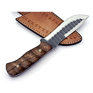 UK UNIQUE SHARP KNIVES BK-780 Handmade D2 Stainless steel 10 Inches Hunting knife- Beautiful Walnut wood Handle