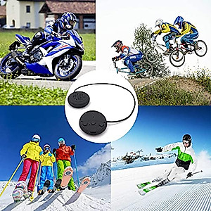 ASIILOVI Bluetooth Speakers Module, Bluetooth Pillow Speaker with Mic, DIY Bluetooth Headset, Bluetooth V5.0 Replacement Module for Sleep Headphones, Bluetooth Beanie, Bluetooth Headband