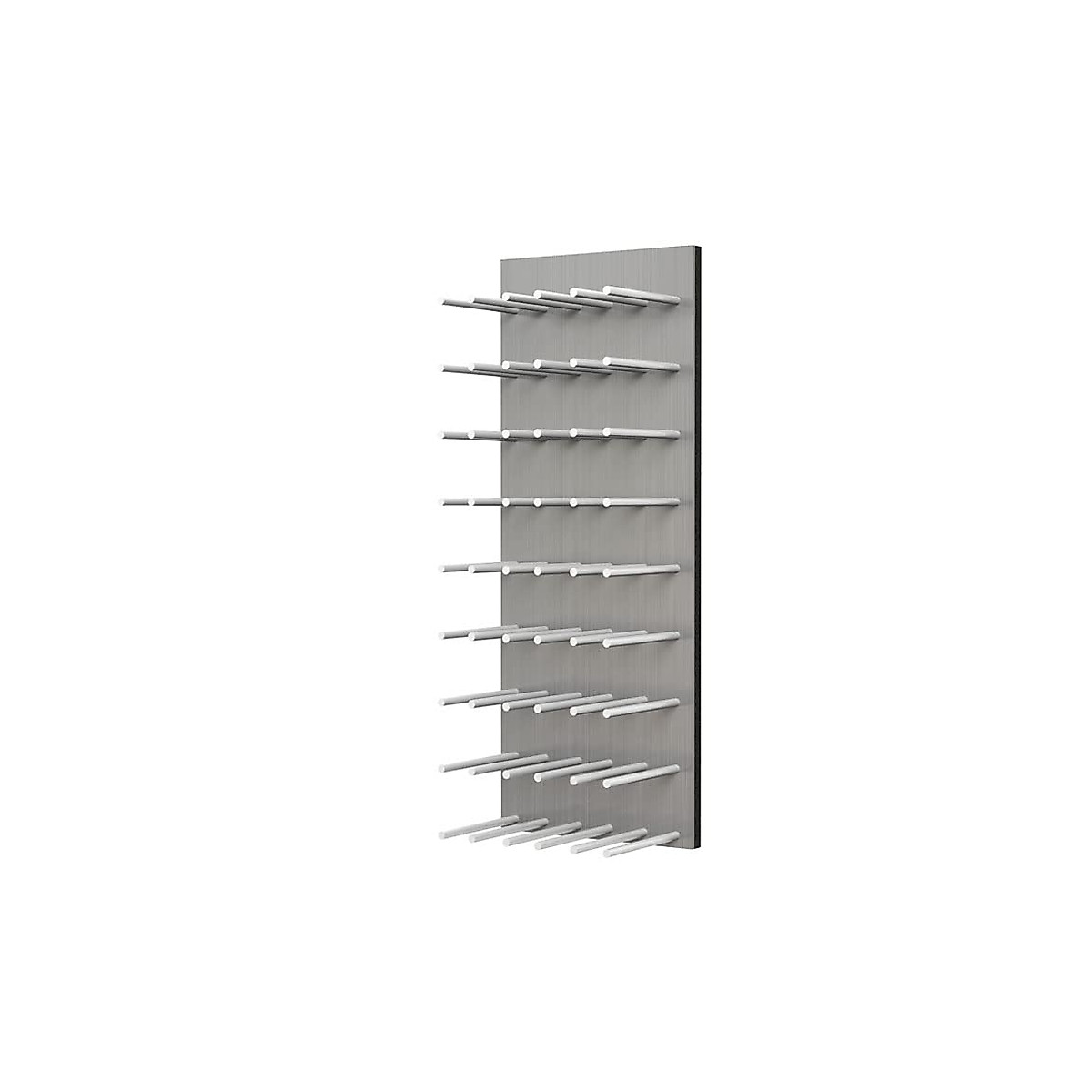 Fusion Wine Wall Cork-Out (3 Foot) (Alumasteel) (Satin Aluminum Peg)
