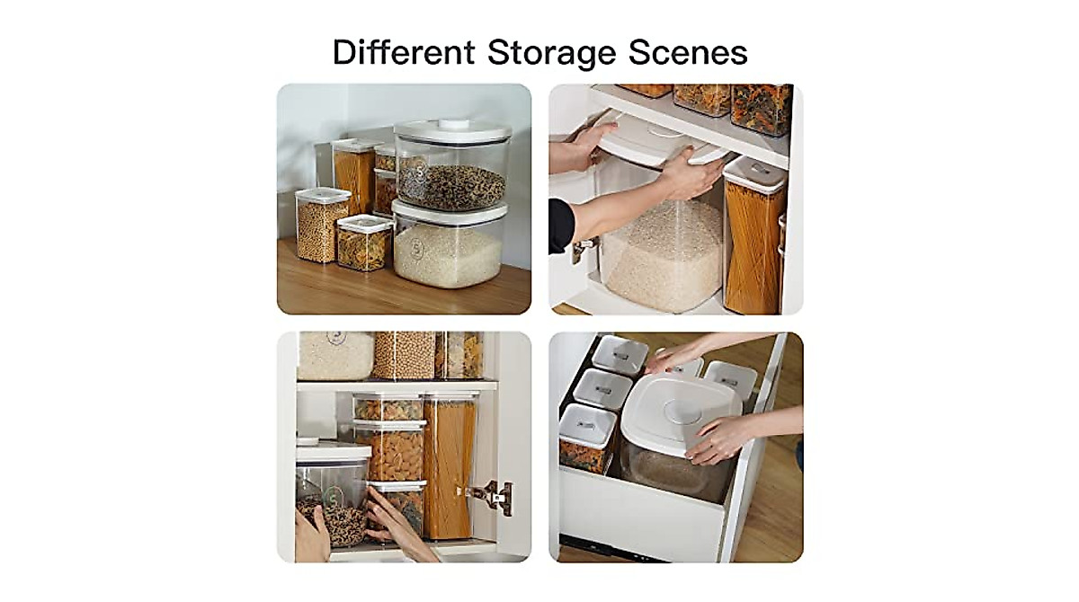 LivLab 10 Lbs Rice Dispenser: Organize Your Kitchen