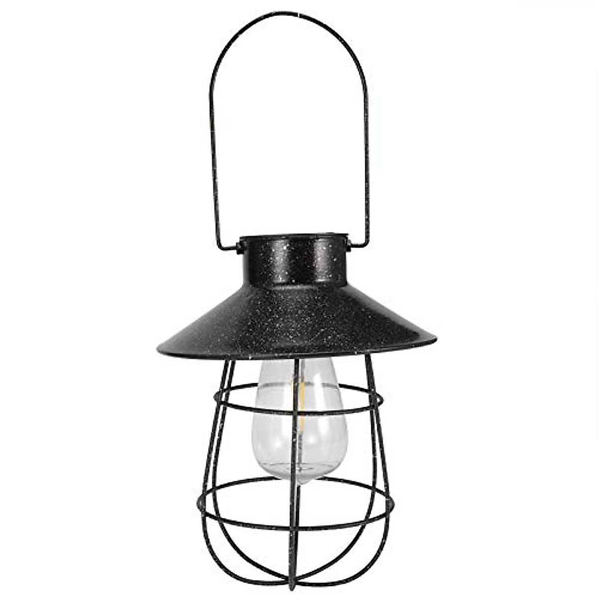 Solar Hanging Light, Weatherproof Outdoor Hanging Lamp, Iron Art Hollow Automatical for Home Decoration Gardens, Courtyards, Porches