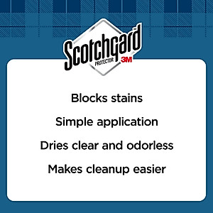 Scotchgard Rug & Carpet Protector, Carpet & Rug Protector Blocks Stains, Fabric Protector Makes Cleanup of Stains Easy, Two 14 oz cans