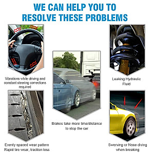 OREDY Rear Pair Struts Coil Spring Compatible with 2002 2003 2004 2005 2006 Honda CR-V - 171380