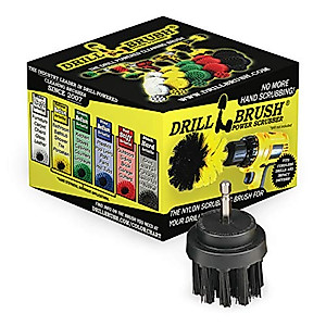 BBQ Accessories - Grill Brush - Ultra Stiff Bristle - Scrub Brush - Gas Grill - Electric Smoker - Propane Grill - Rust Remover - BBQ Brush - Baked-On Food - Grease - Grill Scraper - Graffiti Remover