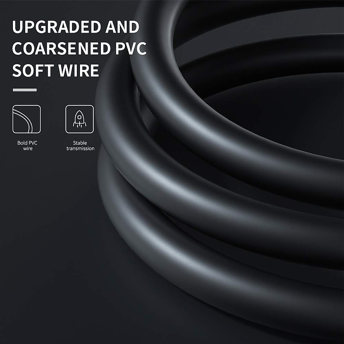 Disino USB Microphone Cable,XLR Female to USB Mic Link Converter Cable for Microphones or Recording Karaoke Sing,6 feet (USB to XLR)