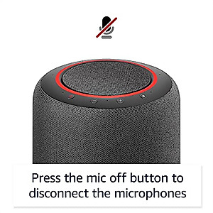 Echo Studio | Our best-sounding smart speaker ever - With Dolby Atmos, spatial audio processing technology, and Alexa | Charcoal